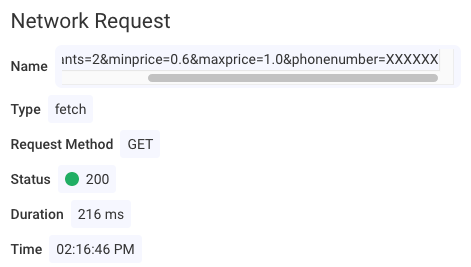 Capture and Sanitize Request Data - OpenReplay Documentation